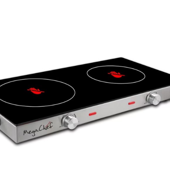 MEGACHIEF | Kitchen | 2burner 6 In Stainless Steel Infrared Countertop ...